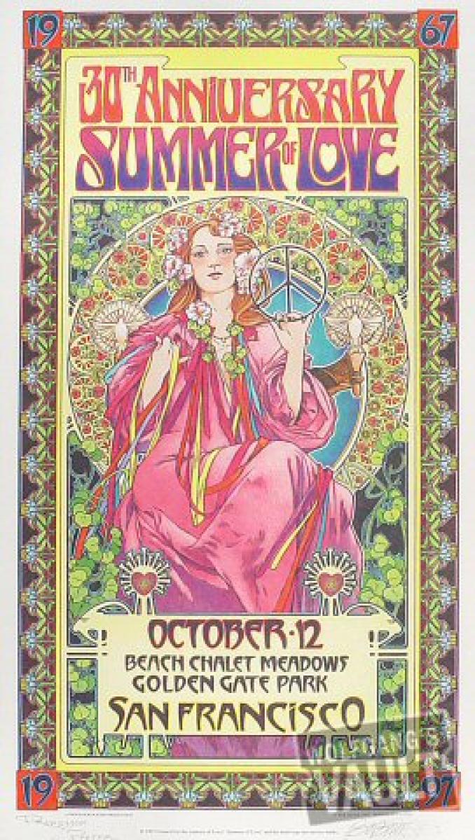 The Sons of Champlin Vintage Concert Poster from Beach Chalet Meadows ...