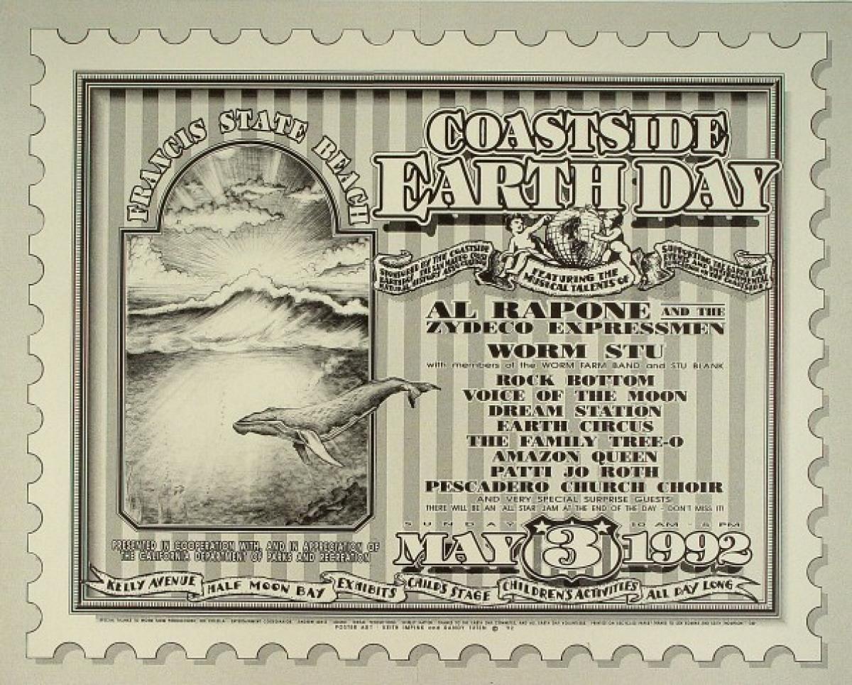 Al Rapone & The Zydeco Express Vintage Concert Poster from Francis ...