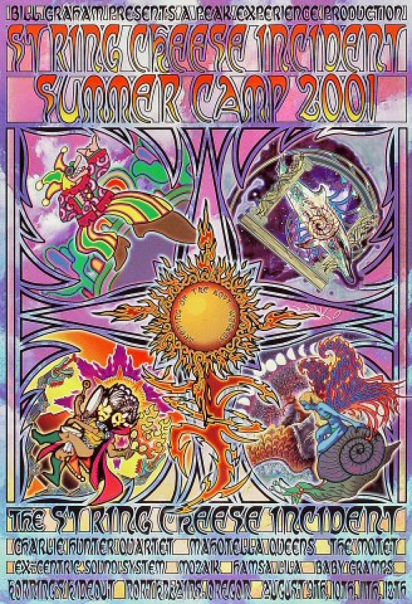 String Cheese Incident Vintage Concert Poster from Hornings Hideout ...