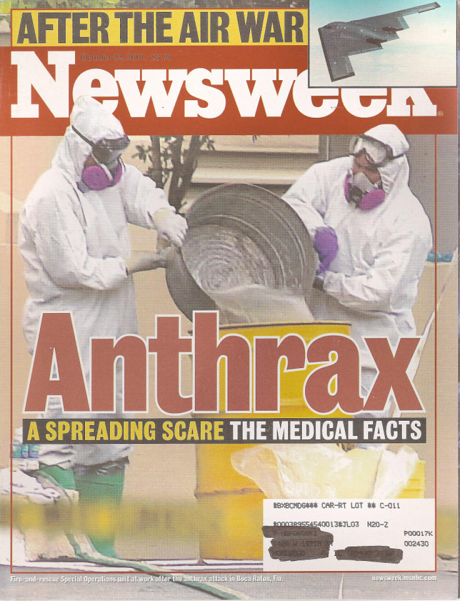 Newsweek | October 22, 2001 at Wolfgang's
