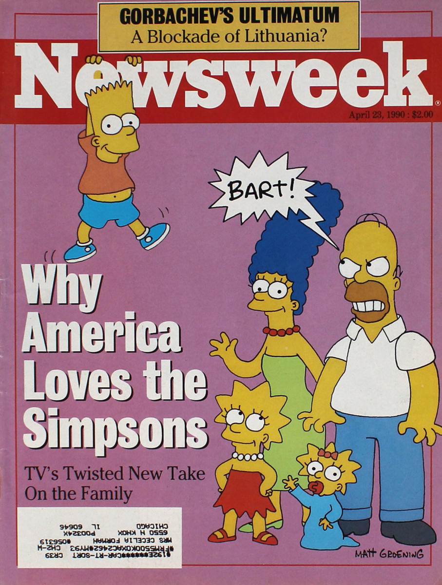 Newsweek | April 23, 1990 at Wolfgang's