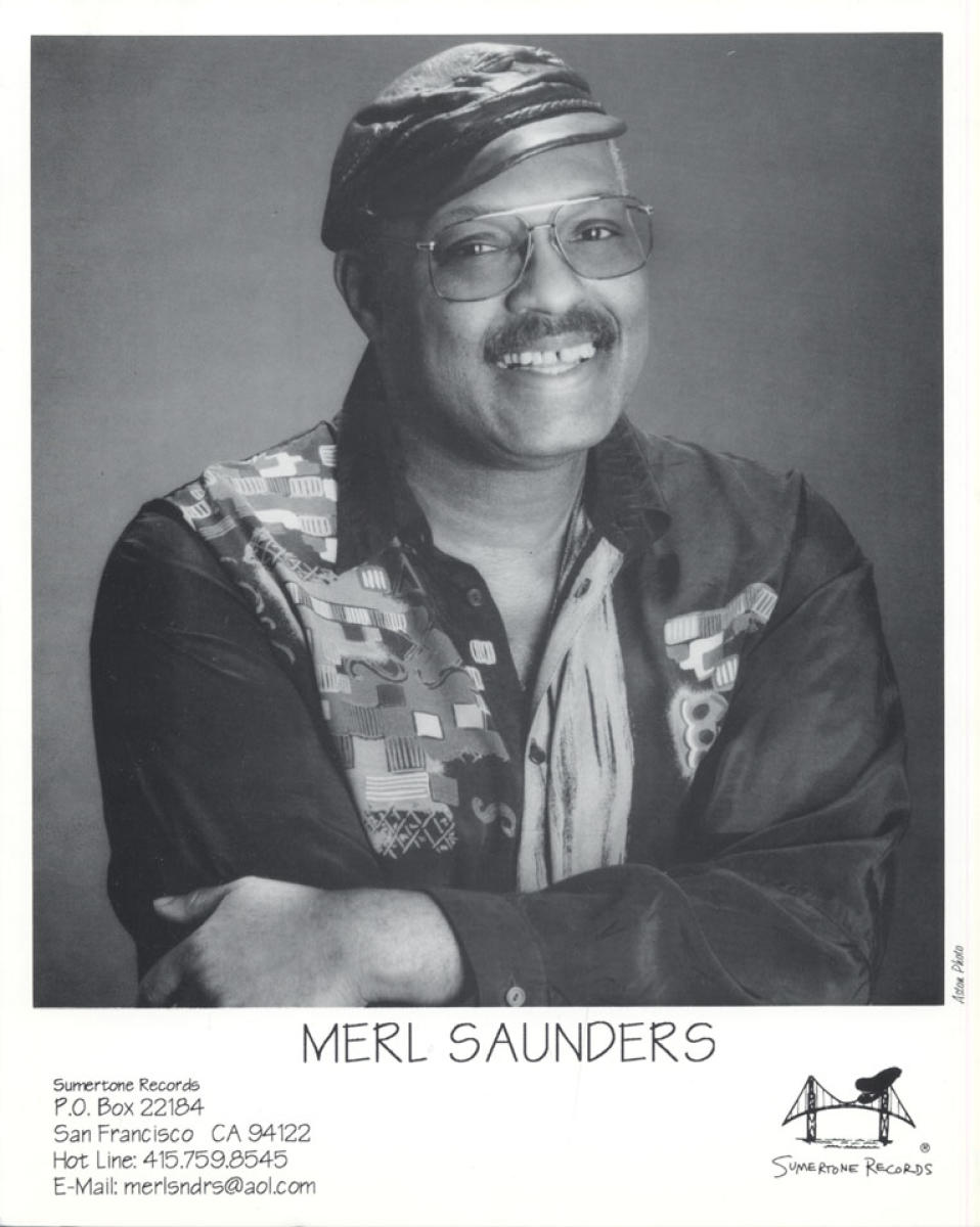 Merl Saunders Vintage Concert Photo Promo Print at Wolfgang's