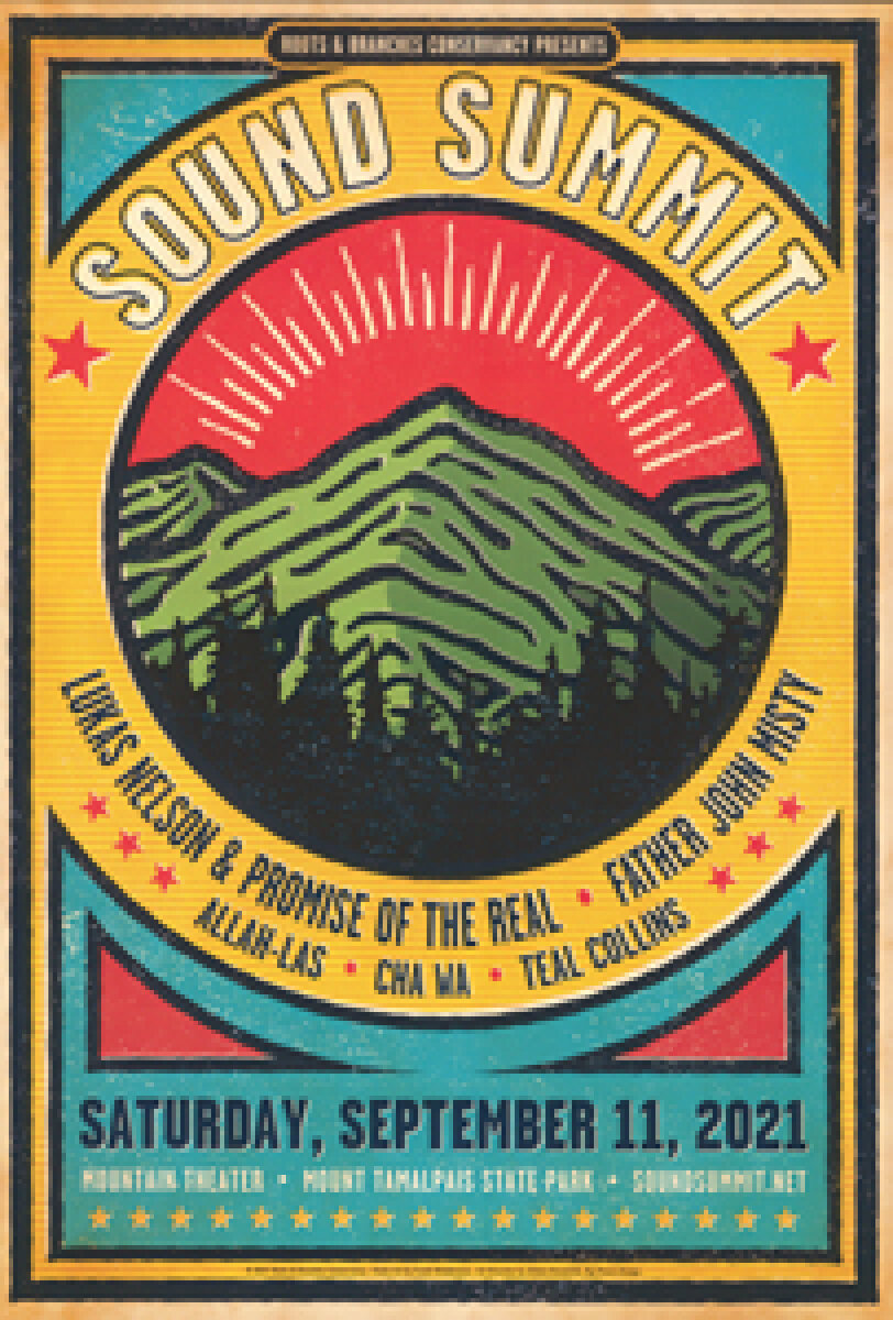 Lukas Nelson & Promise of the Real Vintage Concert Poster from Mountain ...
